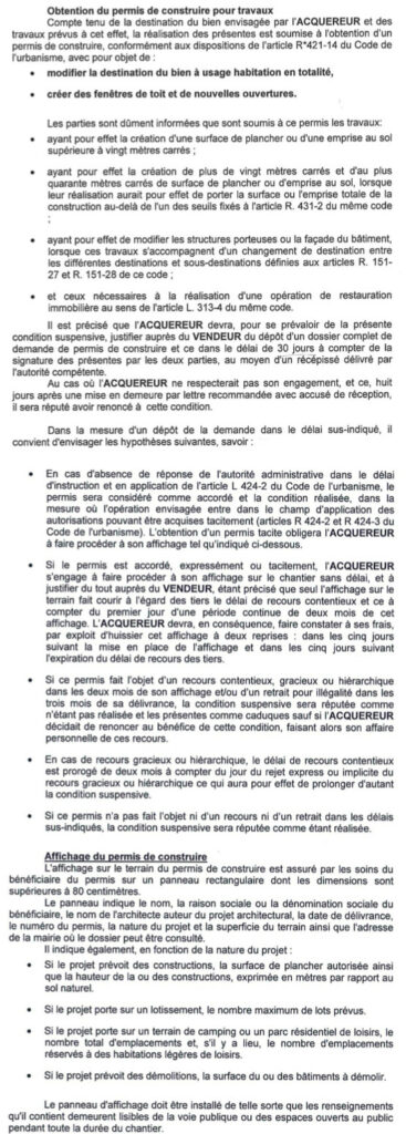 Condition Suspensive : tout ce que vous devez savoir et exemples