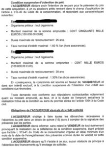 Condition Suspensive : tout ce que vous devez savoir et exemples