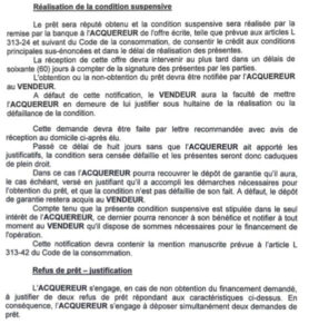 Condition Suspensive : tout ce que vous devez savoir et exemples